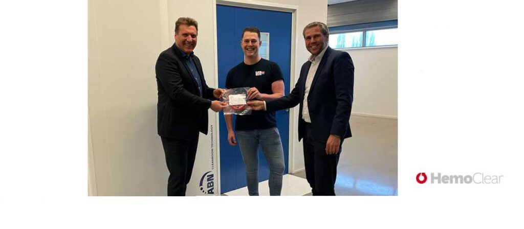 CE Mark Approval for autologous blood filter - Hemoclear